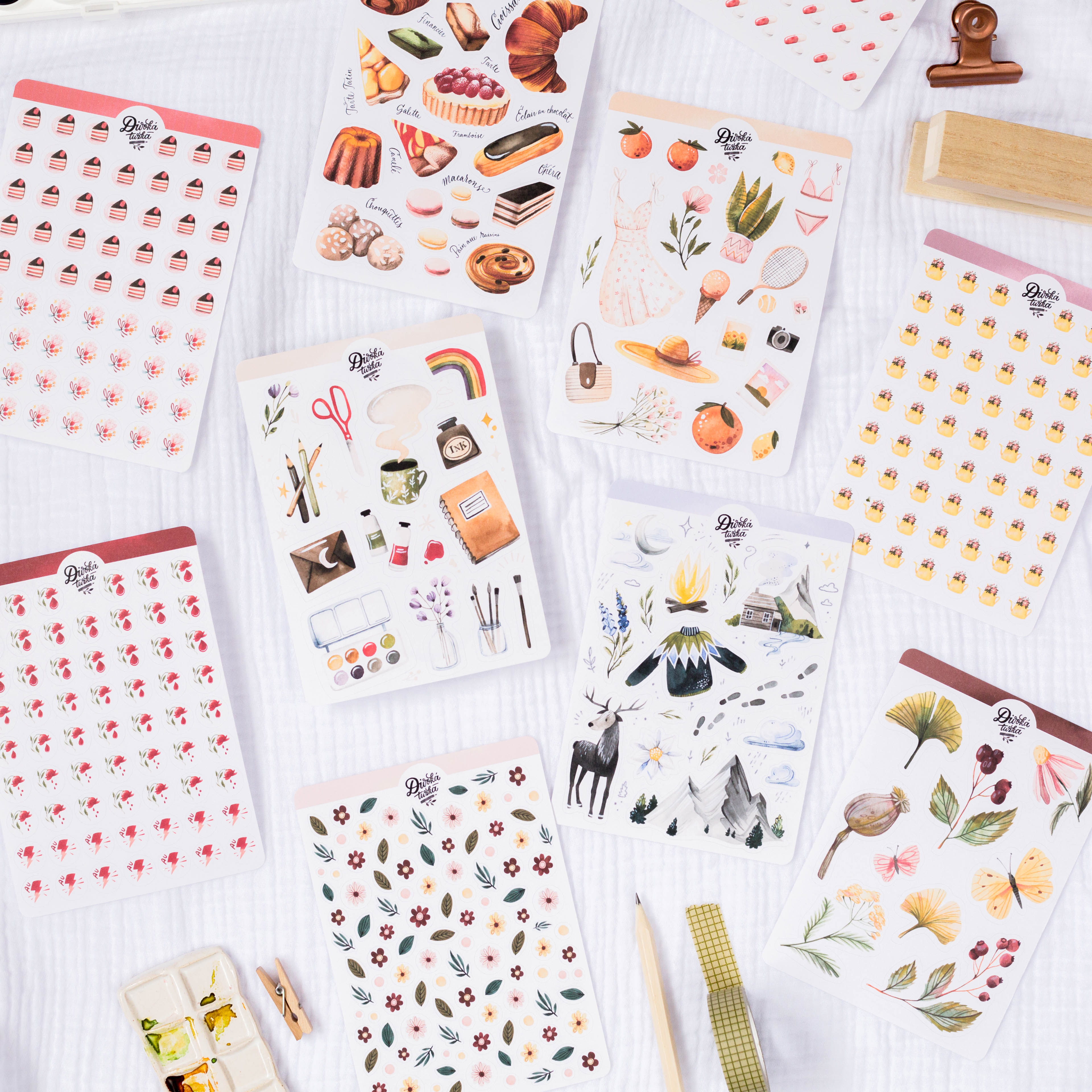 Sticker Sheets – Wild Pencil
