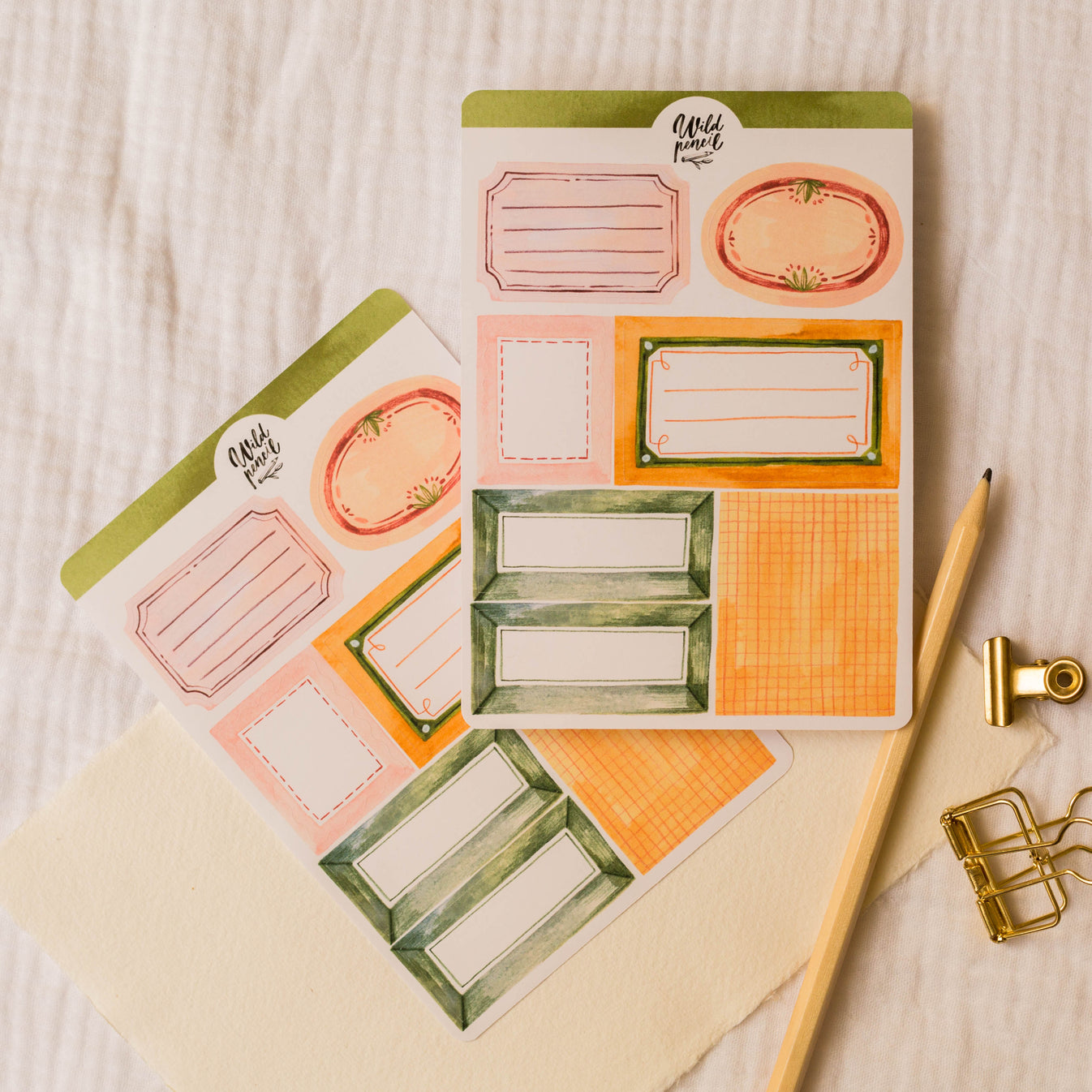 Sticker Sheet — Labels – Wild Pencil